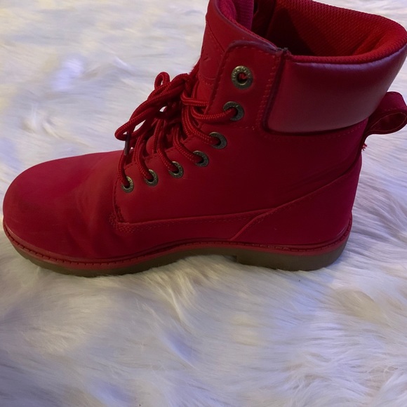 Lugz | Shoes | Mens Suede Red Lugz | Poshmark